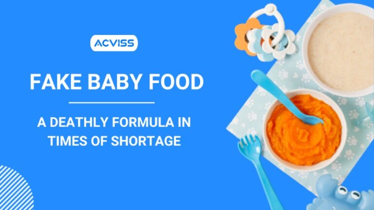 Fake Baby Food: A Deathly Formula in Times of Shortage